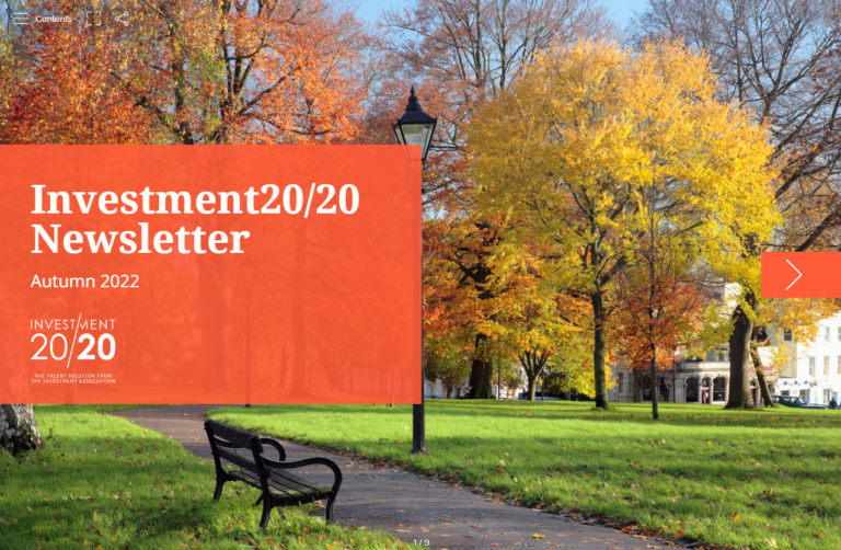 Investment20/20 Autumn Newsletter 2022 - Investment20/20 Investment20/20 Autumn Newsletter 2022 - Investment20/20